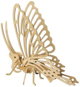 Woodcraft construction kit Woodcraft Dřevěné 3D puzzle Motýl