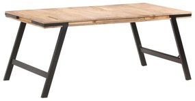 Jídelní stůl 180 x 90 x 76 cm masivní mangovníkové dřevo 288119