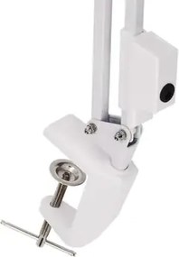 Nedis MAGLE2WT / Zvětšovací stolní lampa bílá / Čočka: 3 Diopter / 650