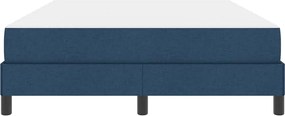 Postel s boxspringem Modrá 140 x 200 cm textil 3398499