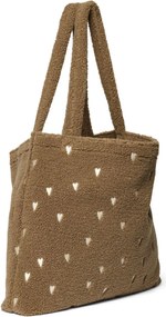 Studio Noos Teddy Hearts Mom Bag Brown Hearts