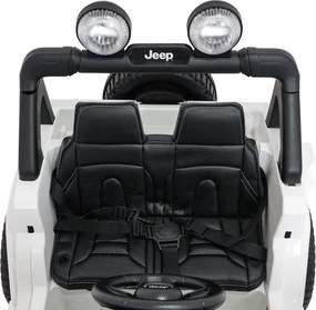 Elektrické autíčko Jeep Wrangler Rubicon LIFT bílé