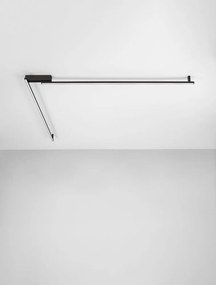 Matně černé hliníkové LED stmívatelné stropní svítidlo 4x309 cm Briana – Nova Luce