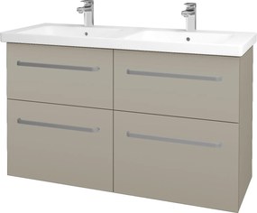 Dřevojas Koupelnová skříň BIG INN SZZ4 125 Varianta: N08 Cosmo / Úchytka T02 / N08 Cosmo