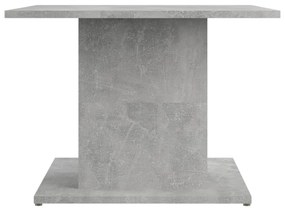 Konferenční stolek betonově šedý 55,5x55,5x40 cm dřevotříska - Default Title
