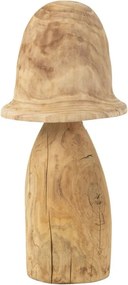 Přírodní dřevěná dekorace houba Mushroom XL - Ø 35*70 cm