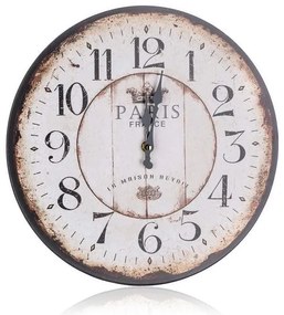 Nástěnné hodiny home decor nástěnné hodiny paris 34 cm