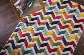 Flair Rugs, Kusový koberec Spectrum Bolero Multi, 120x170, vícebarevná, ložnice