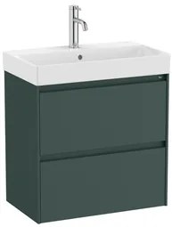 Roca Ona koupelnová skříňka s umyvadlem 60x64,5x36 cm zelená mat ONA60ZK2ZZM