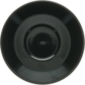 Černý porcelánový podšálek ø 16,5 cm Barista – BonBistro