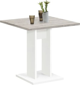 FMD Jídelní stůl 70 cm [428690] Barva: pískový dub a bílá