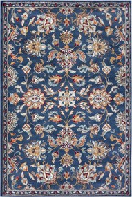 Kusový koberec Luxor 105634 Caracci Blue Multicolor, 160x235, modrá, obývacia izba, Hanse Home