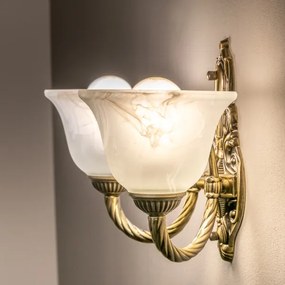 BRILAGI - Nástěnná lampa CLASSIC 2xE14/10W/230V mosaz