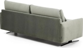 Zelená sametová pohovka 210 cm Veliro – Kave Home