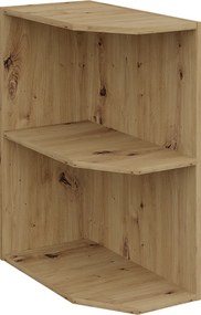 ARIA ac | dolní regál 30 D ZAK zakončovací s policí | 30 cm | UNI provedení | artisan
