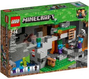 Lego stavebnice lego minecraft 21141 jeskyně se zombie