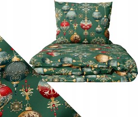 Povlečení 160x200, 2x70x80 zimní 140 g/m2, 100% bavlna Christmas38