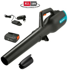 Gardena - 18V AKU fukar na listí PowerJet 18V P4A, 1x aku P4A PBA 2,5 Ah, nabíječka 14890-20