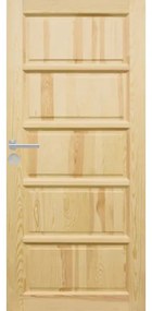 Archo - Dřevěné dveře dýhované z borovice Tessna 3391