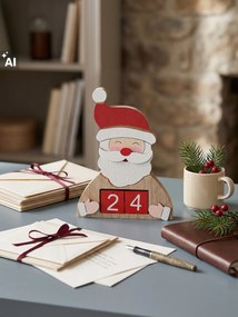 Sinsay - Adventní kalendář ve tvaru Santa Clause - vícebarevná