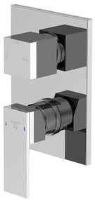 Steinberg 160 - Baterie pod omítku, pro 2 spotřebiče, chrom 160 2222