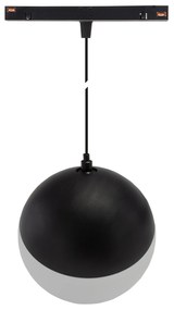 Lištové magnetické svítidlo Globe P 5W 930 165° 48V černé