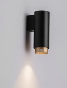 Designové nastěnné svítidlo Nessi Černá