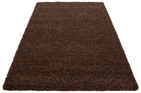 Ayyildiz koberce Kusový koberec Life Shaggy 1500 brown - 80x250 cm