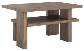 Hnědý konferenční stolek z borovicového dřeva 45x68 cm Japan – Karup Design