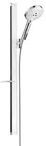 Hansgrohe Raindance Select S - Sprchová souprava 120, 3 proudy, sprchová tyč 90 cm, bílá/chrom 27648400