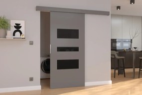 Posuvné nástěnné dveře CENTO 86 šedá