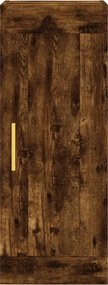 vidaXL Nástěnná skříňka 34,5 x 34 x 90 cm kompozitní dřevo [830489] Barva: Betonová šedá
