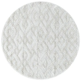 Krémový kulatý koberec ø 160 cm Pisa – Ayyildiz Carpets