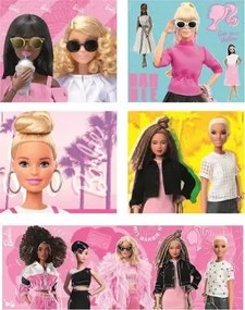 Clementoni PUZZLE Barbie 10v1 / 60 dílků / od 4 let