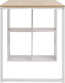 Psací stůl 120 x 60 x 75 cm dub a bílý 245720