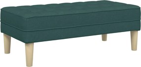 Set pohovek 2 ks Tmavě zelená Polyester 3329256