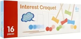 Dřevěný kroket / Venkovní hra / od 6 let