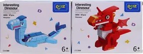 Kostky Dinosaurus 8 ks / Stavebnice / Plast / od 6 let