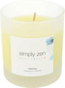 Relaxační svíčka Simply Zen Sensorials pro domácnost 240g