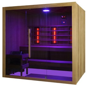 RAKOUSKÝ produkt - Kombinovaná sauna KOTKA 200x150x190 cm (F70150)