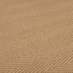 Flair Rugs, Běhoun Herringbone Border Kira Green, 60x230, béžová, chodba / předsíň