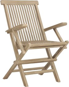 Skládací židle 8 ks, šedé, 56x61x89 cm, masivní teak 3155072