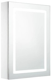 LED koupelnová zrcadlová skříňka | 50x13x70 cm