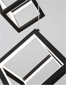 Závěsné LED svítidlo NOVA LUCE GABBIA 72W 3000K 9818231 stmívatelné Triac
