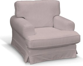 Potah na křeslo IKEA Ekeskog barva růžová látka pletený vzor