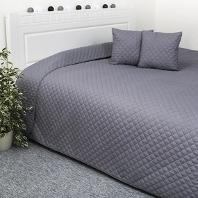 4Home Přehoz na postel Orient šedá, 220 x 240 cm, 40 x 40 cm