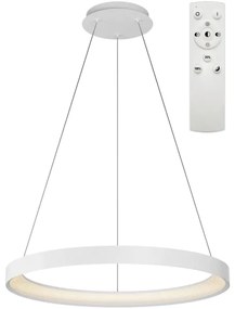 Top Light-LED St. lustr na lanku ORBIT LED/40W/230V 3000-6500K pr. 50 cm bílá+DO