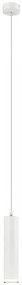 RUEL Závěsné skandinávské osvětlení na lanku LECHO, 1xE27, 60W, bílé LM 1.114