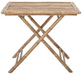 Bambusový zahradní odkládací stolek 90x90 cm Sole – Bloomingville