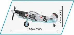 COBI 5863 II WW Jakovlev YAK-1b / 142 kostek / 1:48 / od 7 let